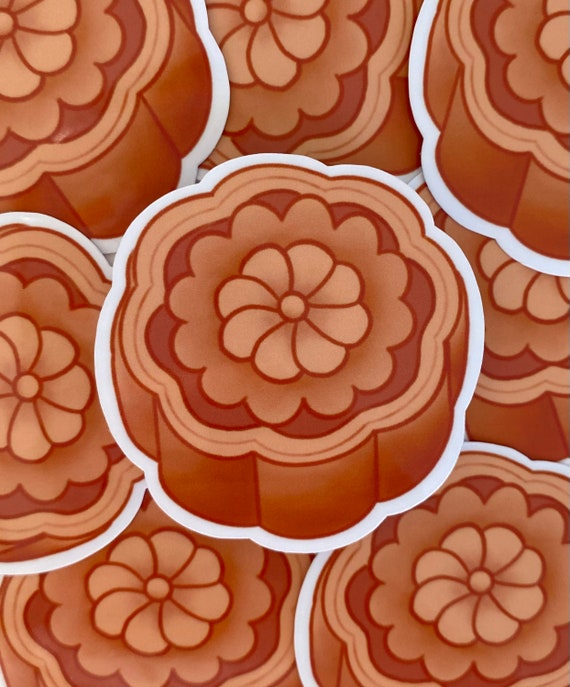 Mooncake Sticker // Diecut Vinyl Sticker Mid Autumn Festival - Etsy