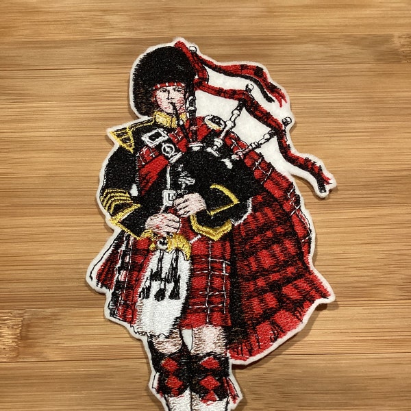 Scottish Bagpiper - Etsy