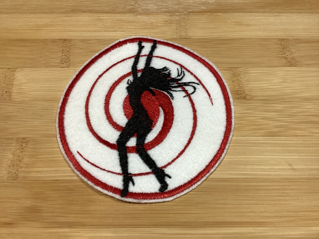 Embroidered Sexy Nude Woman Silhouette in Circles Patch Sew/iron-on by Twistedstitcher 2018 ...
