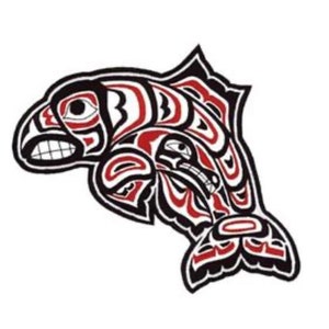 Embroidered Native Tribal Salmon Fish Patch by Twistedstitcher2018 ...