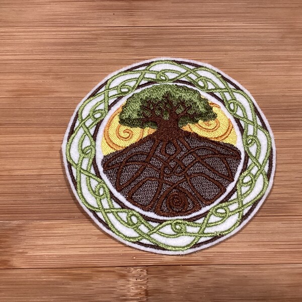 Iron on Patches Tree of Life - Etsy