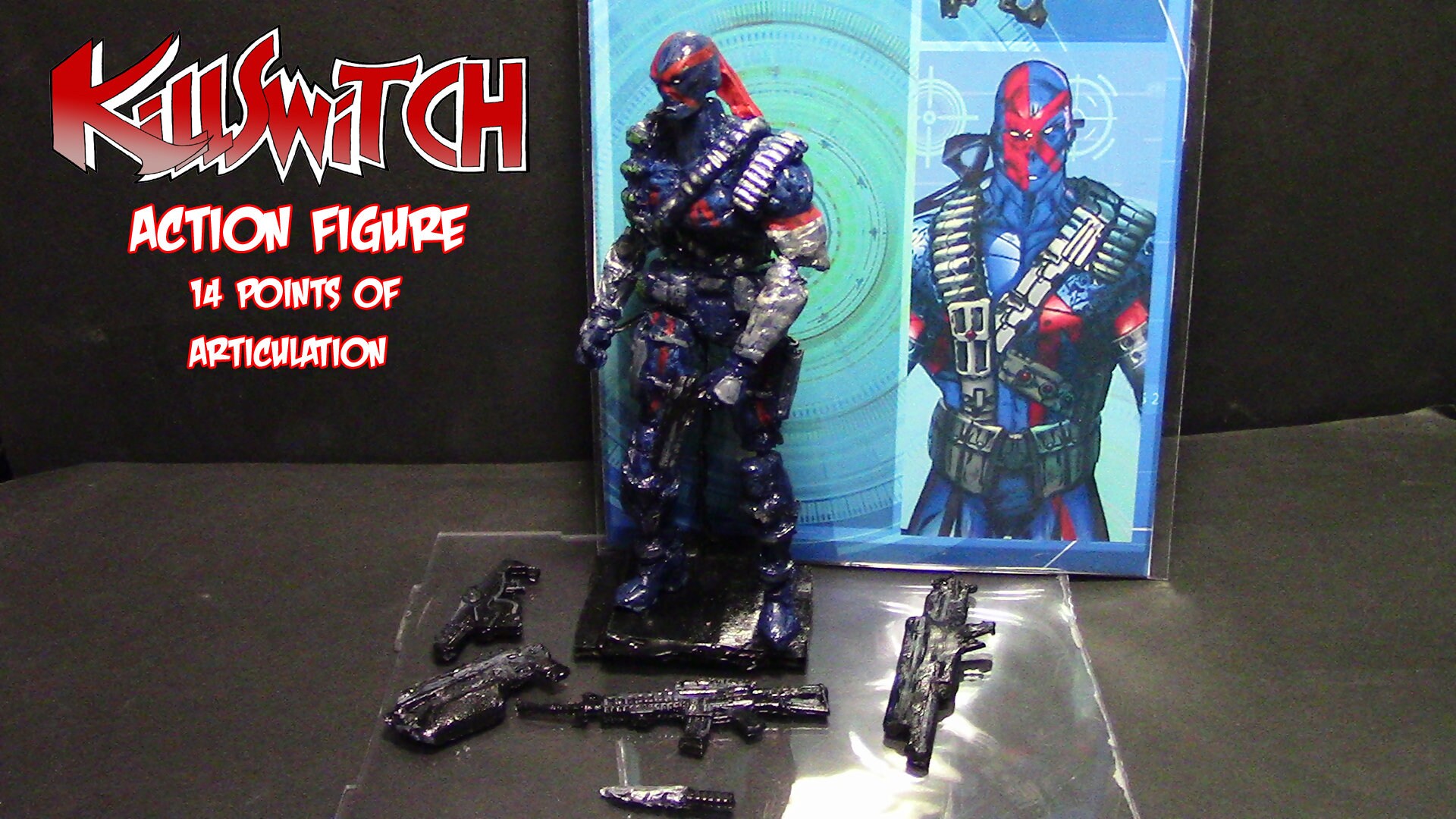 Killswitch Action Figure, Action Figure, Deathstroke, Deadpool ...