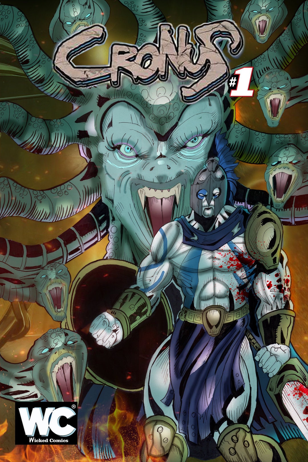 Cronus Issue 1, God of War, Comic Book , Conan, Greek Mythology ...