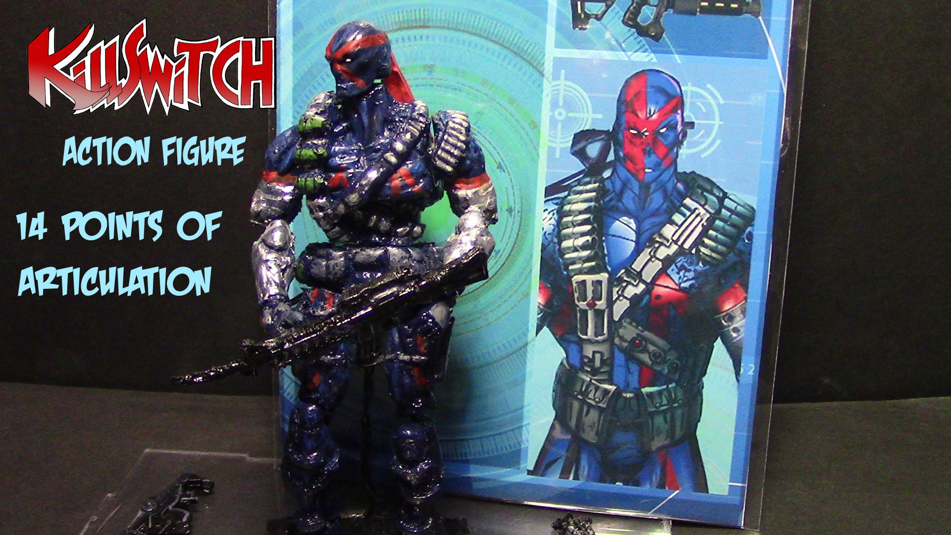 Killswitch Action Figure, Action Figure, Deathstroke, Deadpool ...