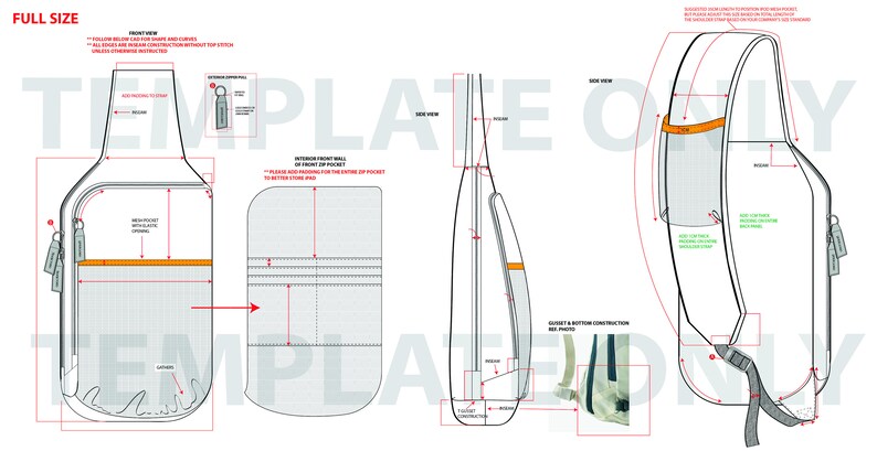 Athleisure Sling Backpack | Customizable Mass Production Tech Pack | up ...