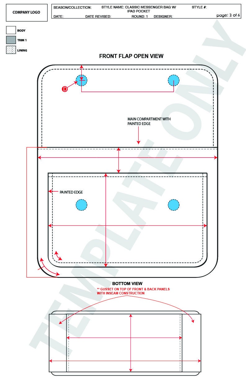 Bundle - Messenger Book Bag With iPad Pocket and Leather Overlay Design ...