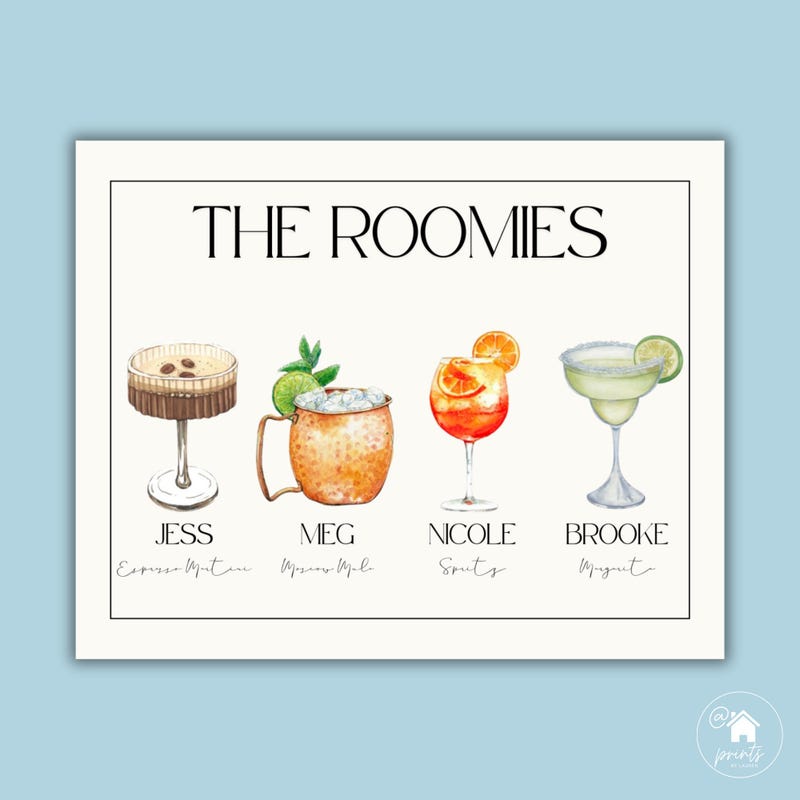 Roommate Sign - Etsy