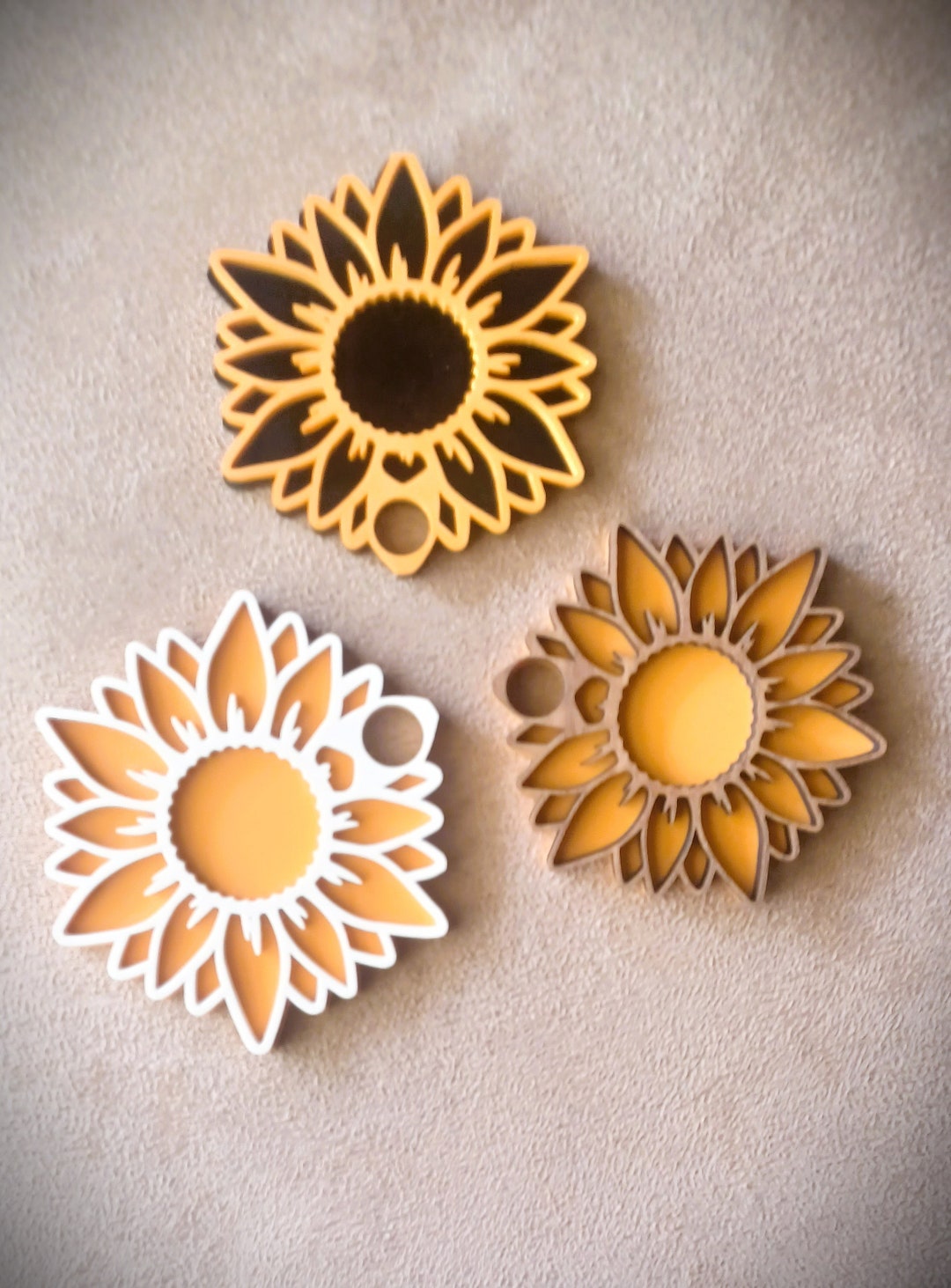 Fall Sunflower Tumbler Topper, Stanley 2.0 Cup Accessory - Etsy