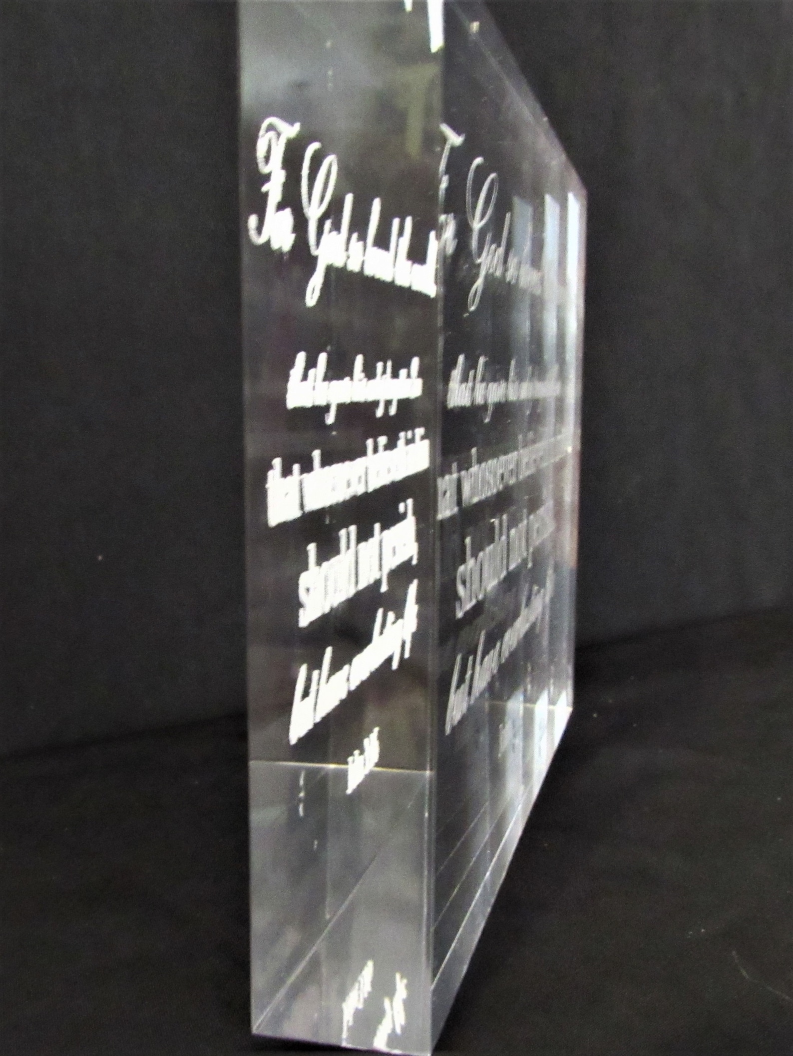 Custom Acrylic Block - Etsy