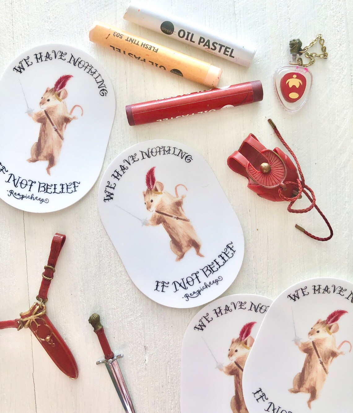 Reepicheep Narnia Quote Sticker/ Vinyl Watercolor C.S. Lewis - Etsy