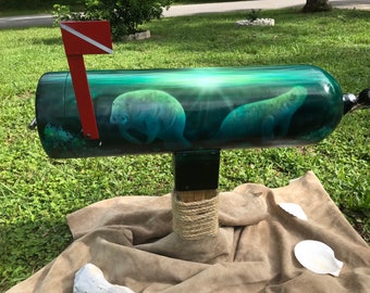 Manatee Mailbox - Etsy