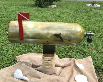 Dolphin Mailbox - Etsy