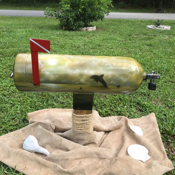 Dolphin Mailbox - Etsy