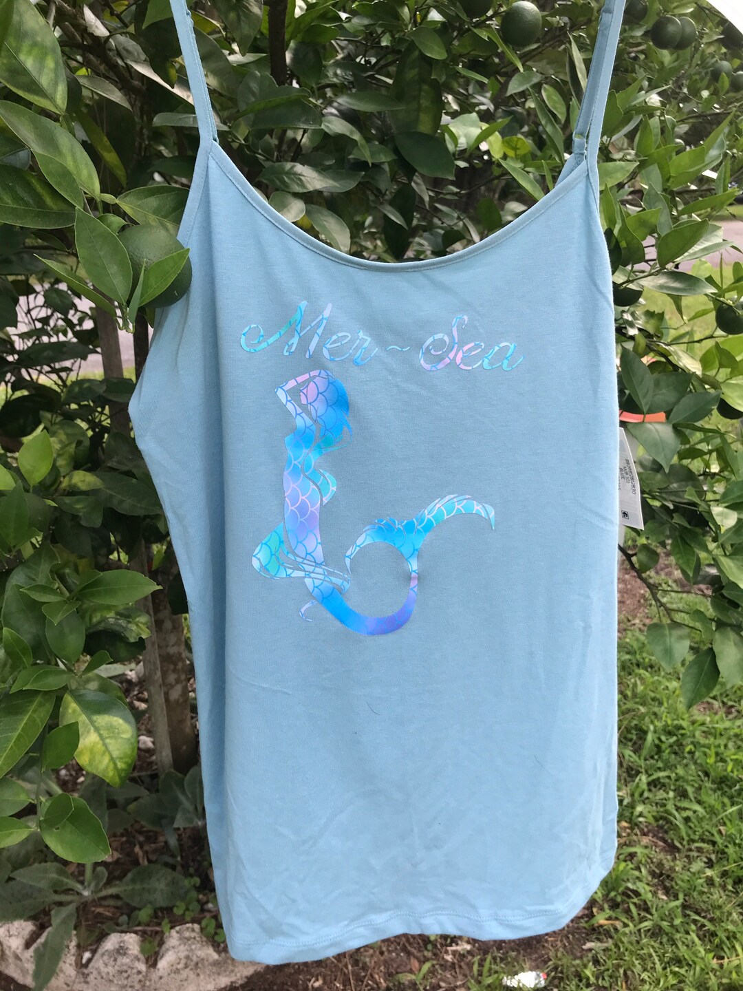 Mermaid Mer~sea Tanks - Etsy