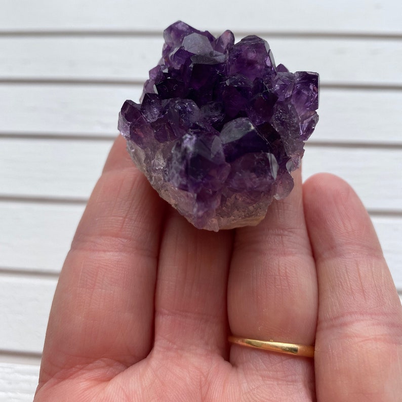 Amethyst Raw Crystal Cluster. Sml Medium. Crystal Meditation - Etsy