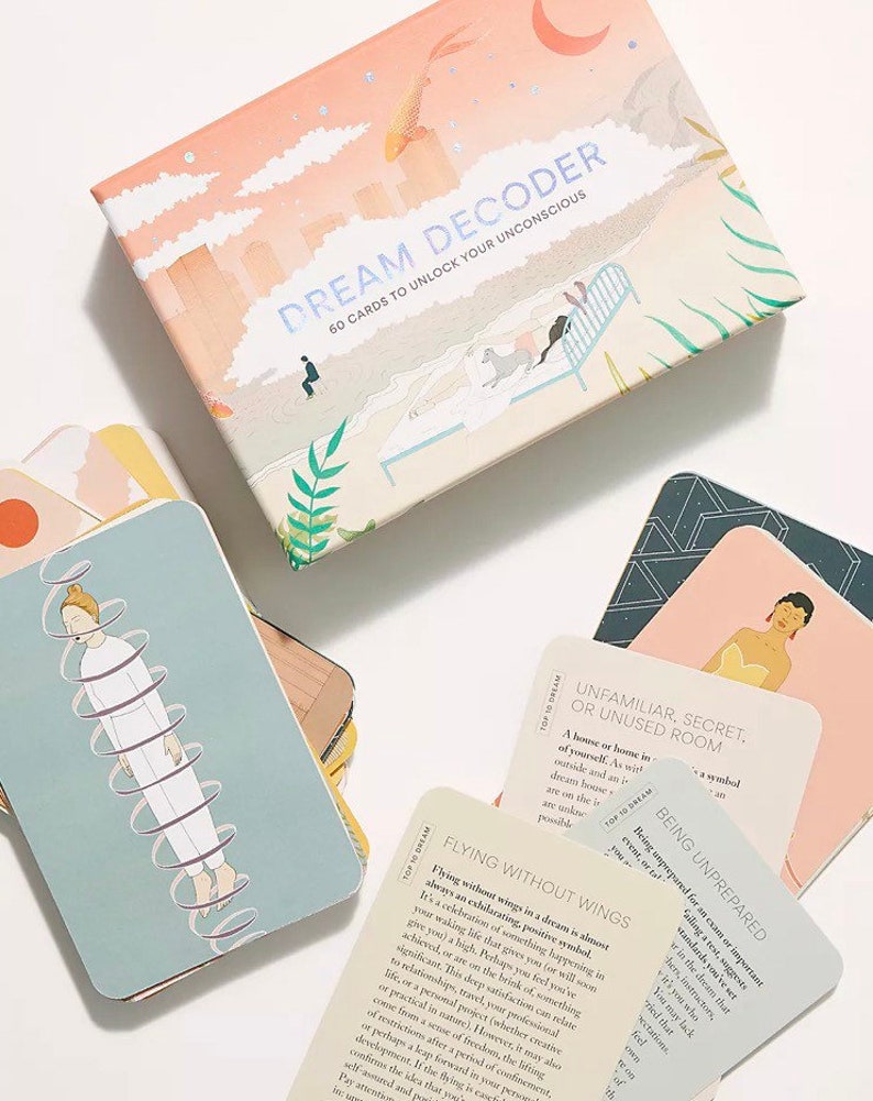 Dream Decoder Cards. 60 Cards. Each Card Shows a Mystical - Etsy
