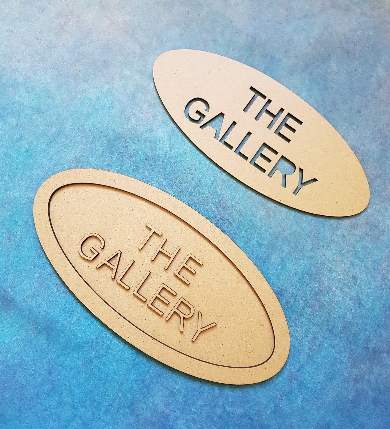 Personalised 3D Door Plaque Room Sign Unfinished DIY Wall Name - Etsy