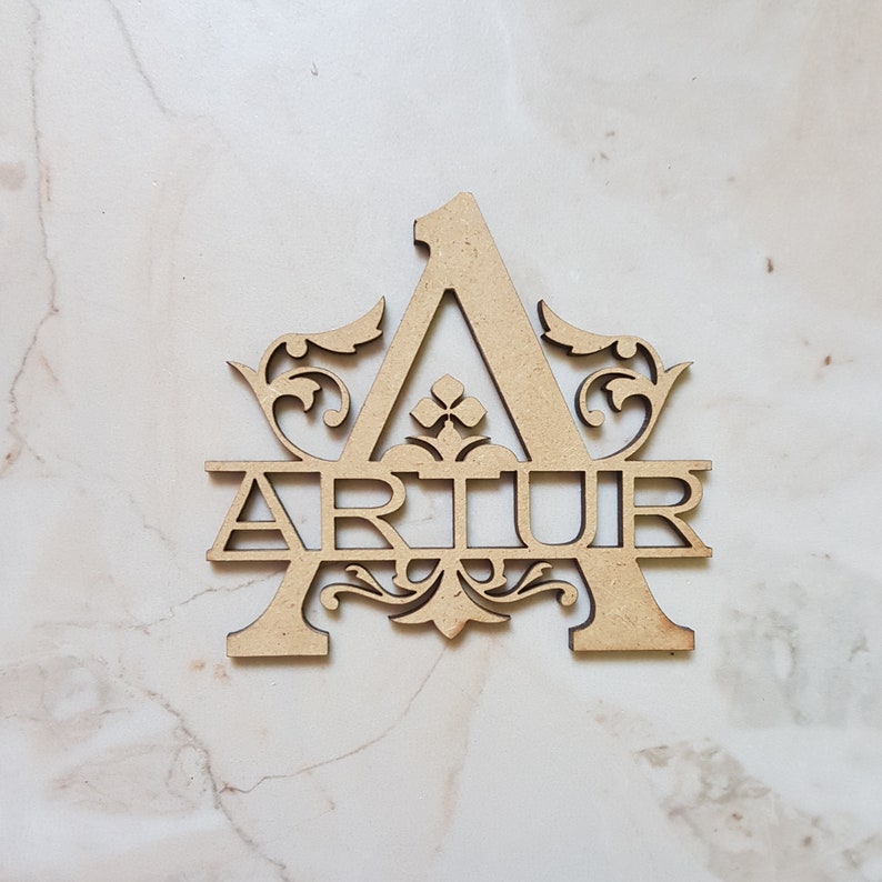 Personalised Wooden Monogram Letters Name or Any Word Crafts - Etsy UK