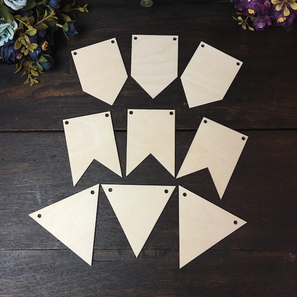 Wooden Bunting - Etsy UK