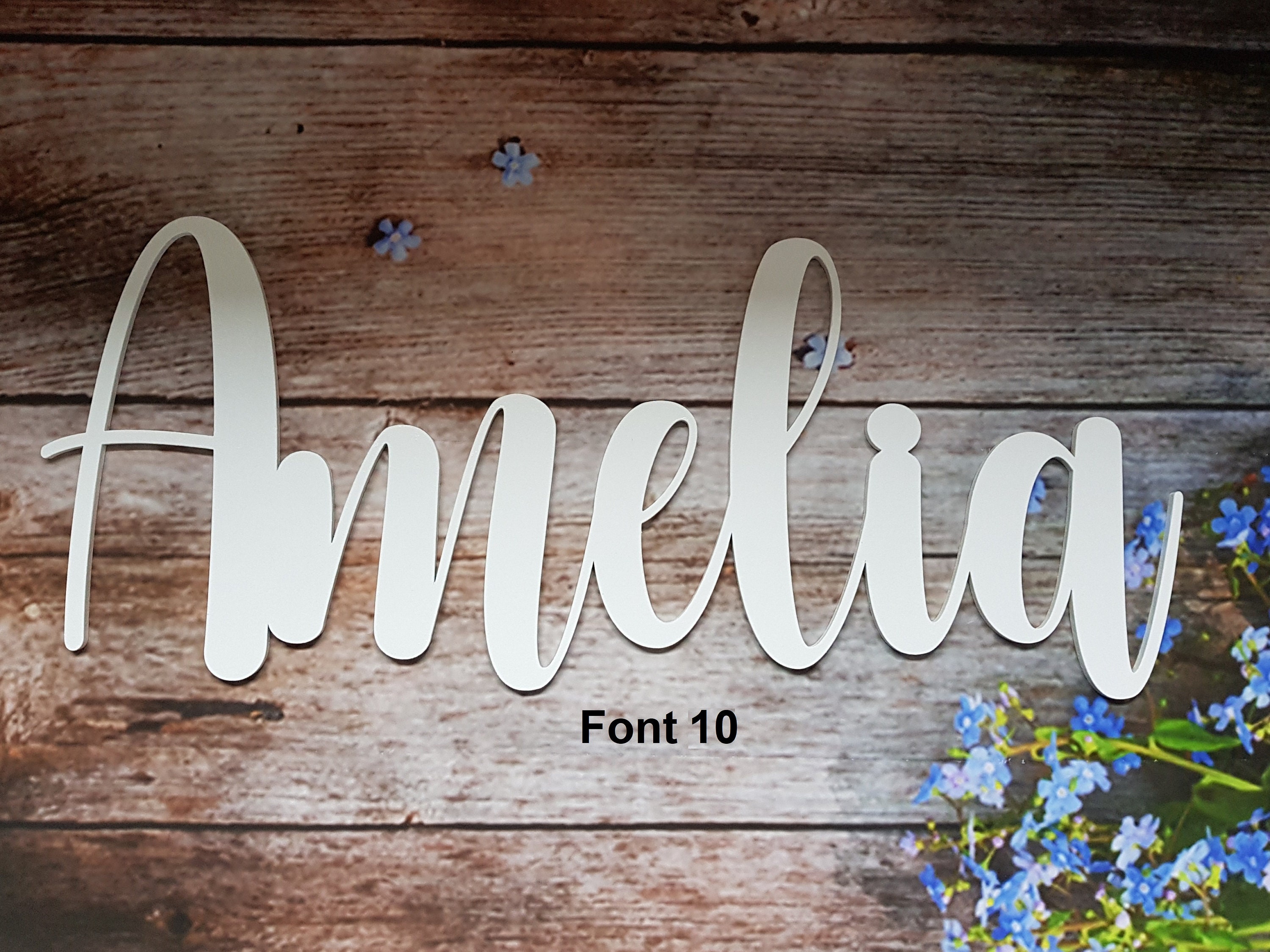 Wooden Name Sign Wall Plaque Personalised Gift Home Room Decor - Etsy UK