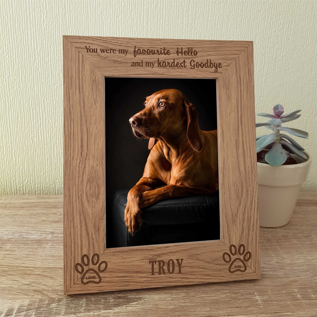 Personalised Photo Frame You Were My Favourite Hello and Hardest ...