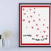 You Make My Heart Flutter Wall Art Printable Valentines Day Love Heart ...