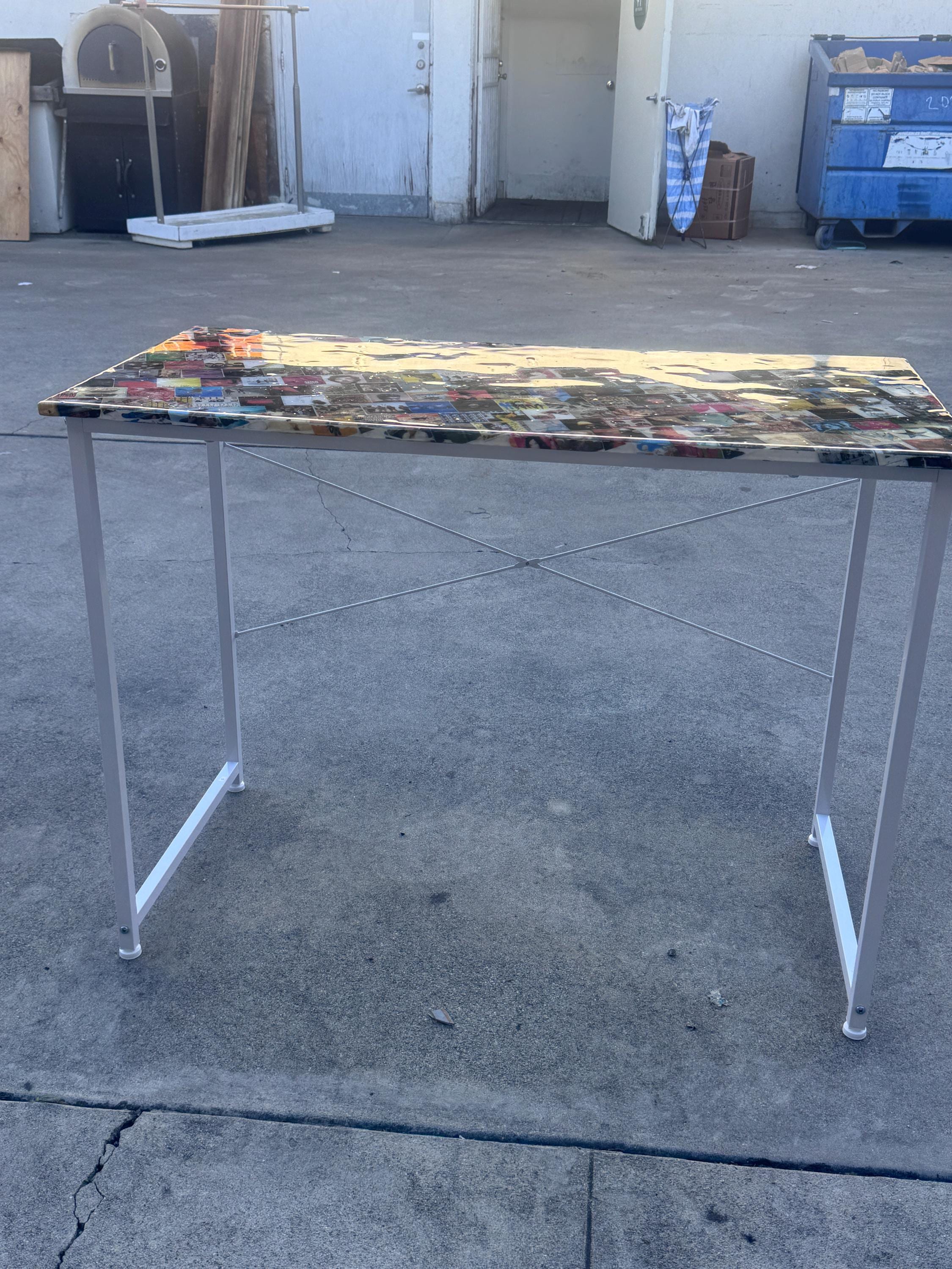 Record Album Cover Epoxy Resin Table | Retro Music Decor - Etsy