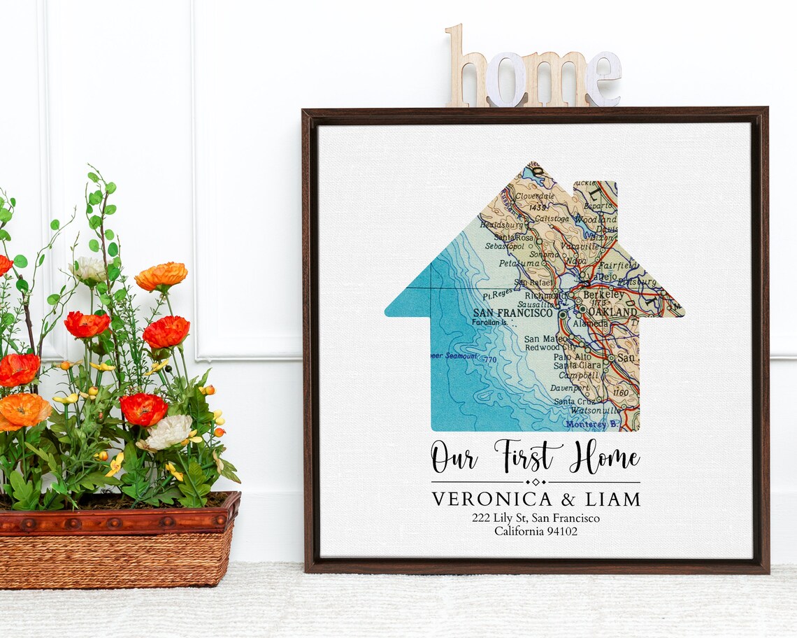 Housewarming Gift First Home First Home Gifts for Couple - Etsy