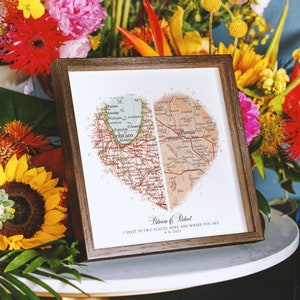 Personalized Heart Shaped Map for Long Distance Relationships ...