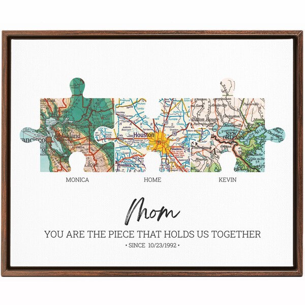 Long Distance Map - Etsy