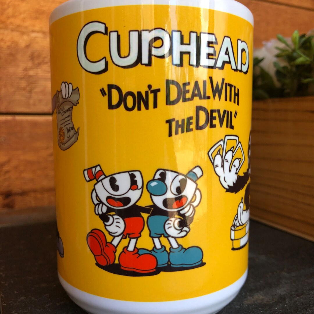 Cuphead Video Game Mug Video Game Mug Mugman Mug - Etsy