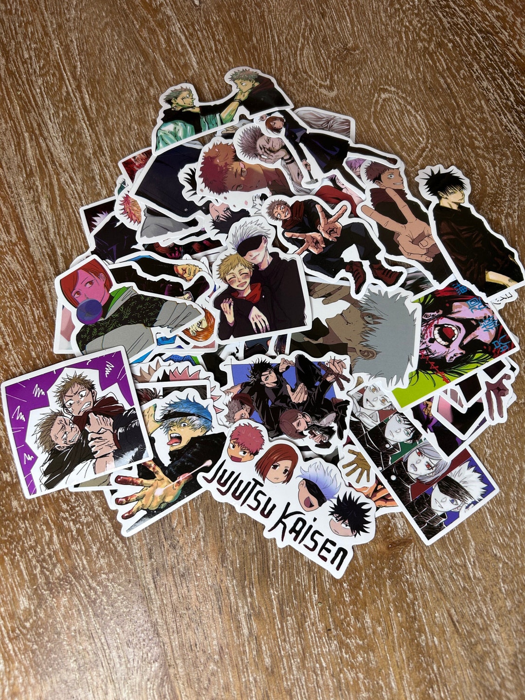 Jujutsu Kaisen Stickers 25 Piece Anime Sticker Set - Etsy