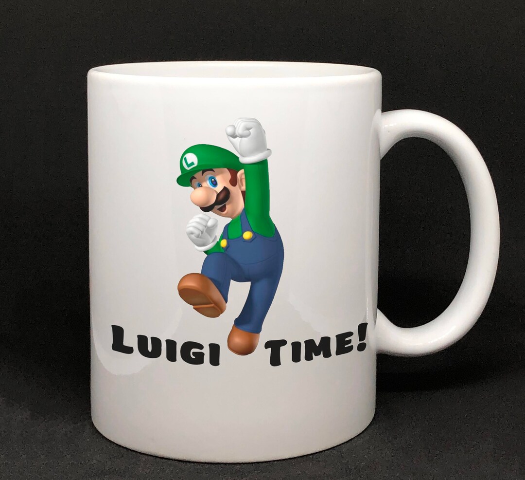 Nintendo Super MARIO Bros. MARIO & Luigi Video Game Drinking Mug - Etsy