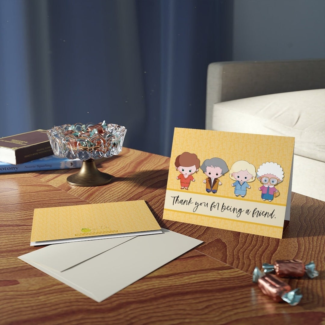 Golden Girls Thank You Cards 8, 16, and 24 Pcs - Etsy