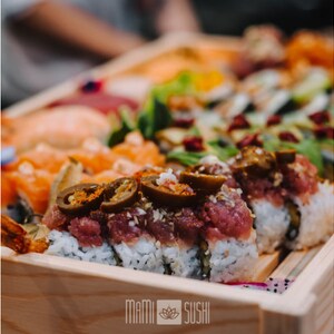 Sushi Box, Box, Bento Box, Serving Sushi, Small - 15x30 Cm - Etsy