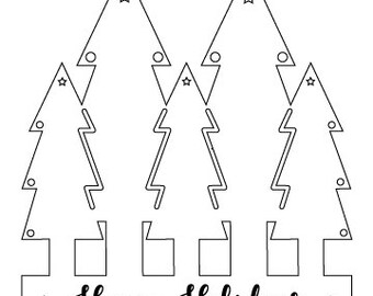 DIGITAL FILE Glowforge Adobe Illustrator Template - Etsy