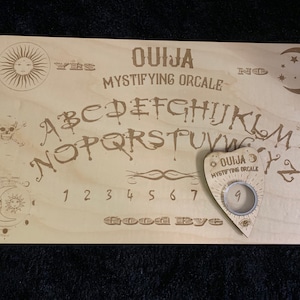 Ouija Board Glowforge or Laser Cut Out & Engraved Adobe - Etsy