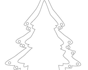 DIGITAL FILE Glowforge Adobe Illustrator Template - Etsy