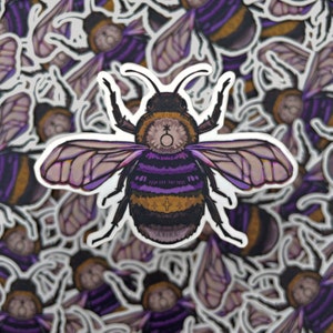 QUEER BUGS // 3x2 Vinyl Sticker Collection Lesbian, Gay mlm, Bisexual, Transgender, Pansexual ...