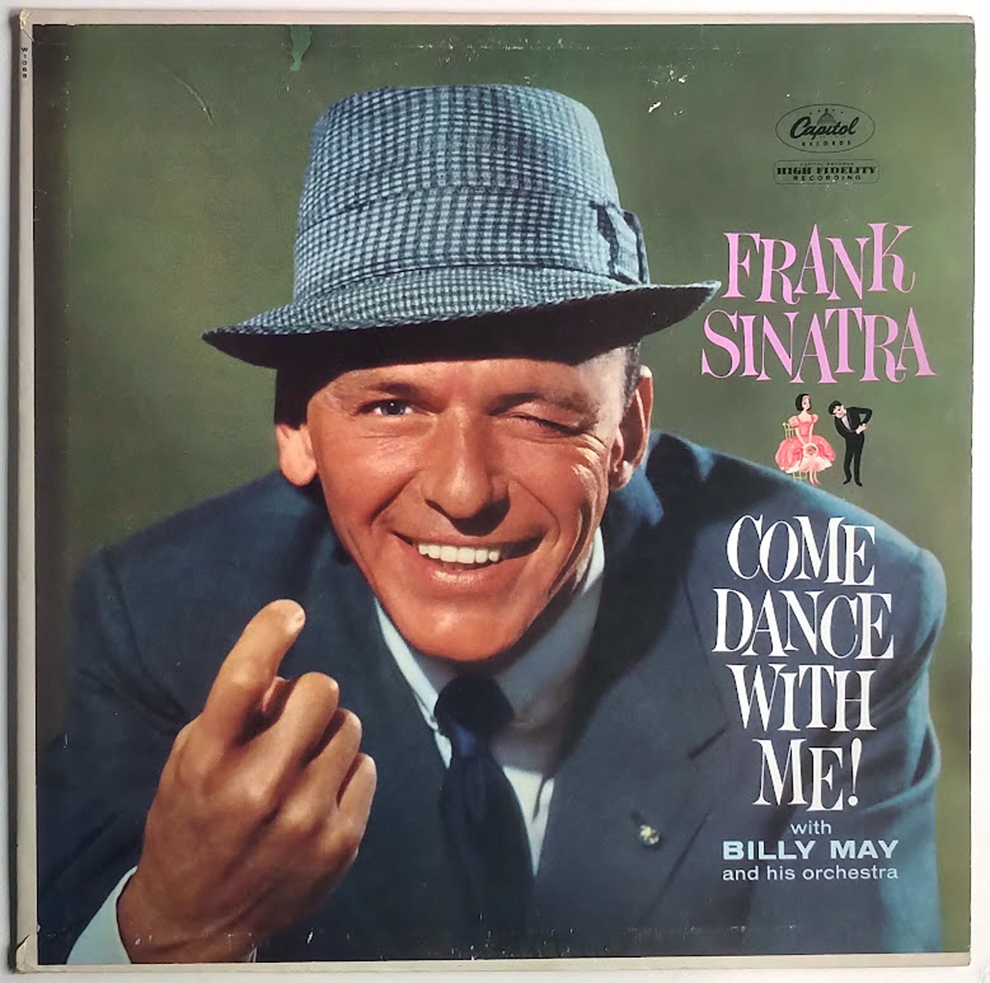 Frank Sinatra Come Dance With Me/ Vinyl LP/ original 1959 Capitol ...
