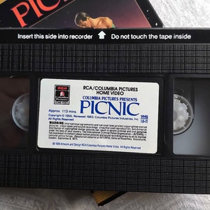 PICNIC 1955 Columbia Classics VHS 1990 / Letter-box Format 2.55:1 / Hi ...
