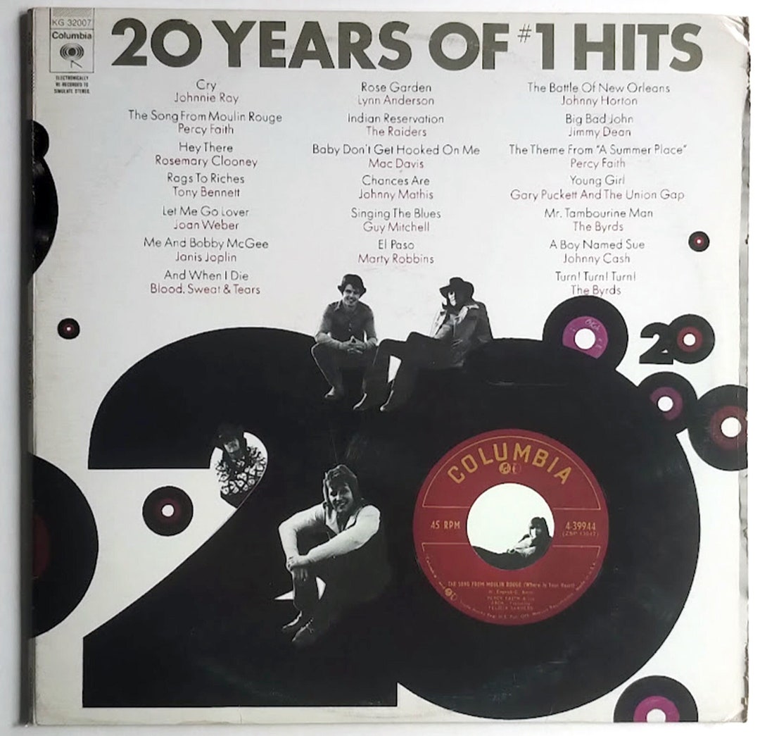 1972 Compilation - 20 Years of #1 Hits - Various / Vinyl LP X 2 ...