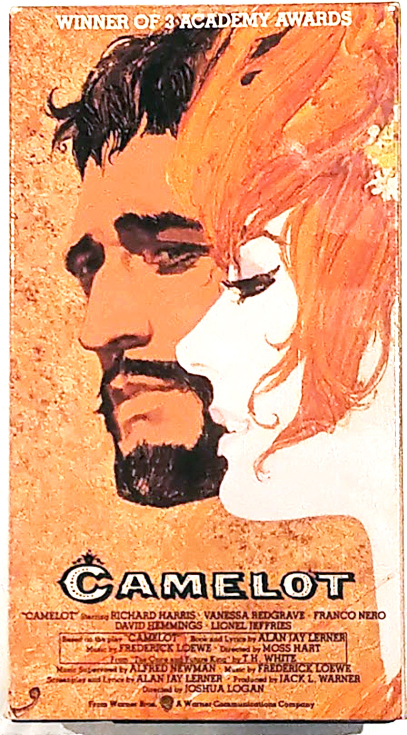 Camelot 1967 Warner Home Video VHS X 2 1987/ Stereo - Etsy