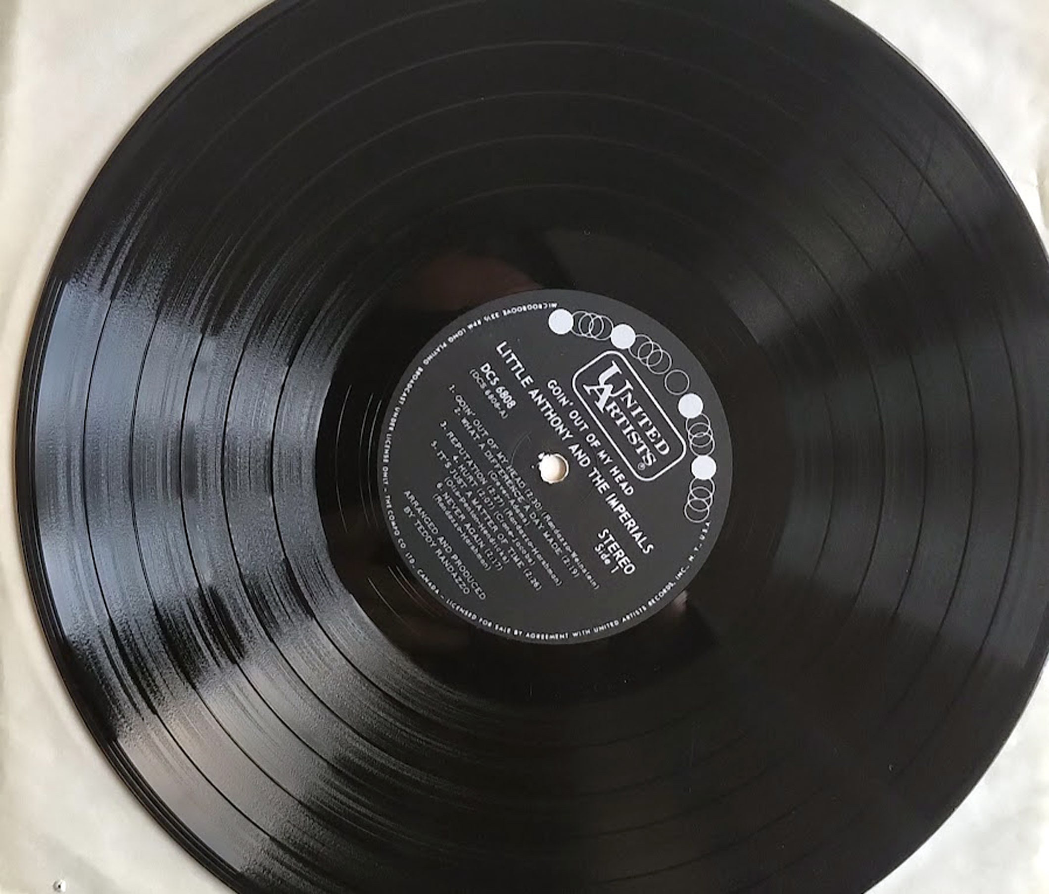 Little Anthony and the Imperials Goin' Out of My Head / Vinyl LP ...