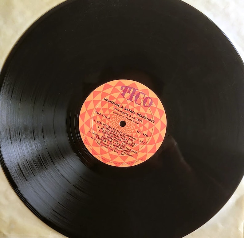 Rare* Tito Puente Y La Lupe – Homenaje A Rafael Hernandez / Vinyl LP ...
