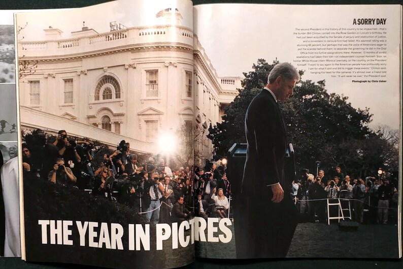 2000 (january) LIFE Magazine - 1999 the Year in Pictures - Special ...
