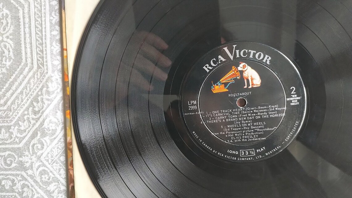 Elvis Presley Roustabout soundtrack / Vinyl LP/ original - Etsy