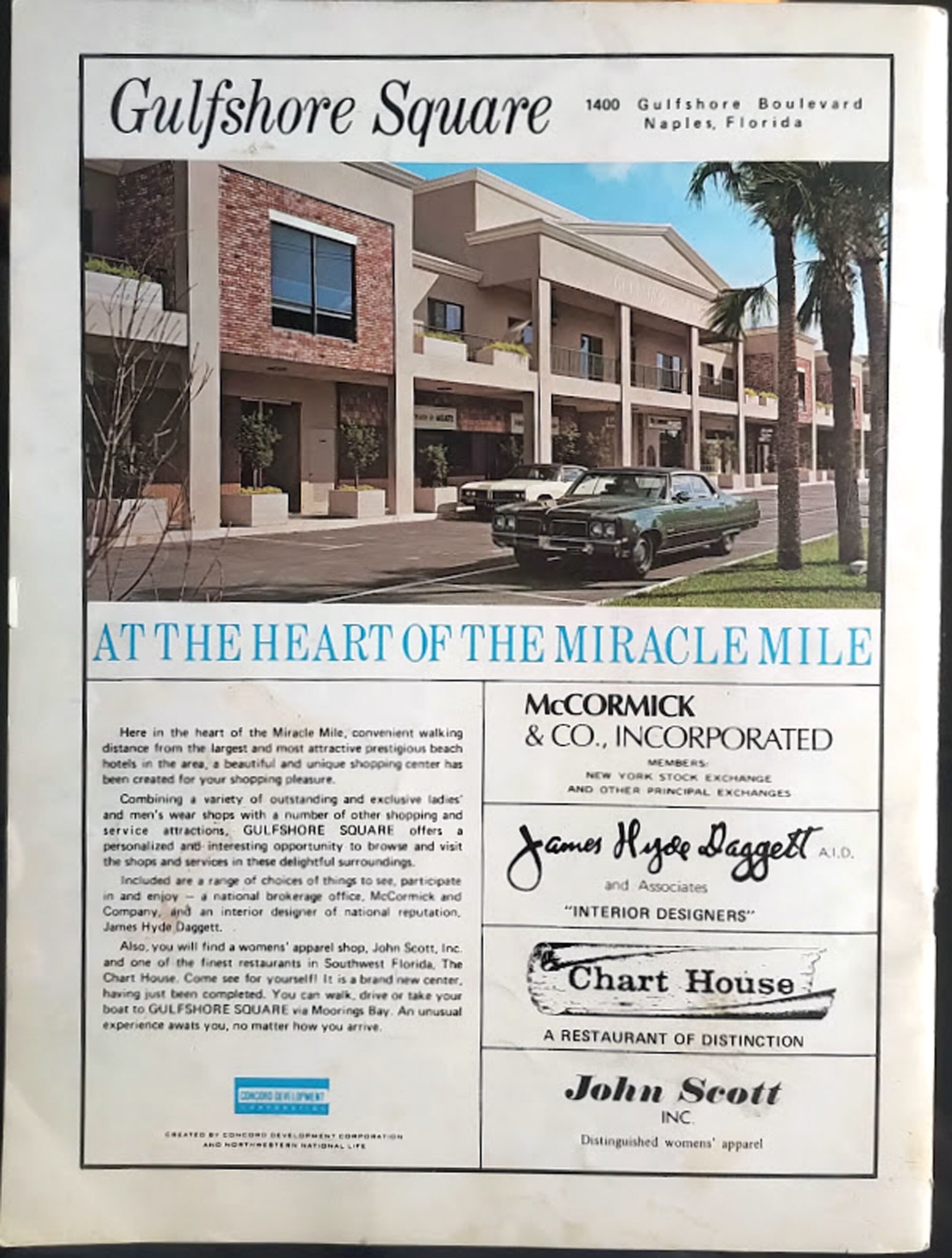 V. RARE* 1972 Gulfshore Life Magazine - March Vol. 3 No. 3/ **ORIGINAL ...