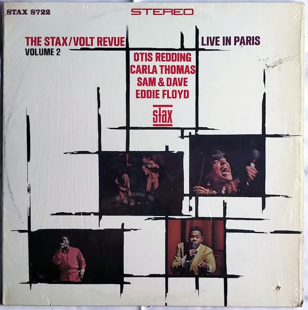 1967 STAX Compilation - the Stax / Volt Revue Volume 2 Live in Paris - Various/ Vinyl LP ...