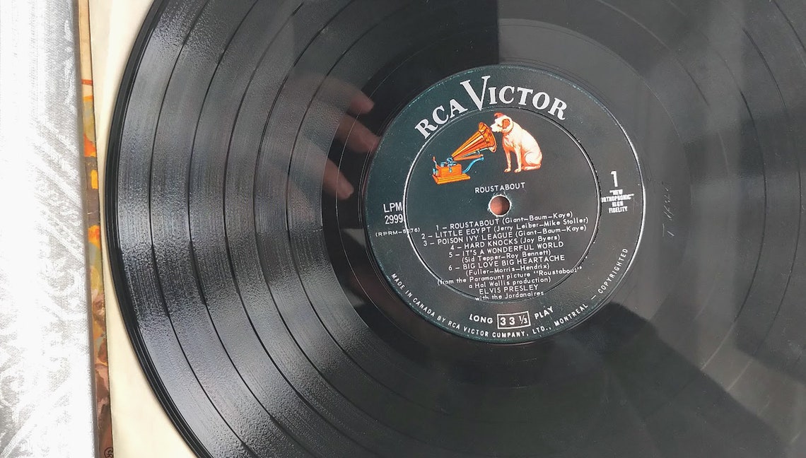 Elvis Presley Roustabout soundtrack / Vinyl LP/ original - Etsy